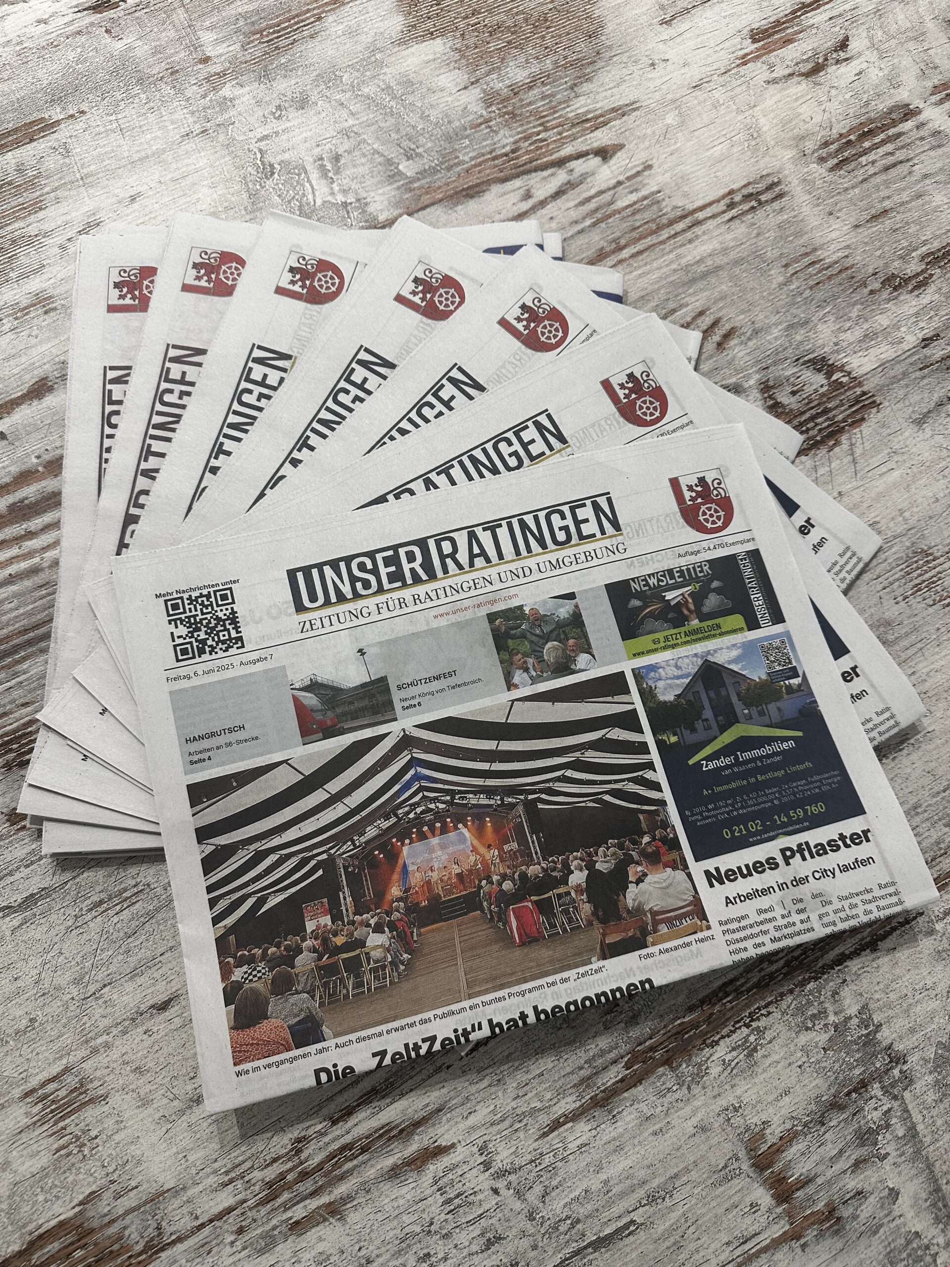EGRO Mediengruppe bringt mit „UNSER RATINGEN“ neue Wochenzeitung auf den Markt - EGRO Mediengruppe